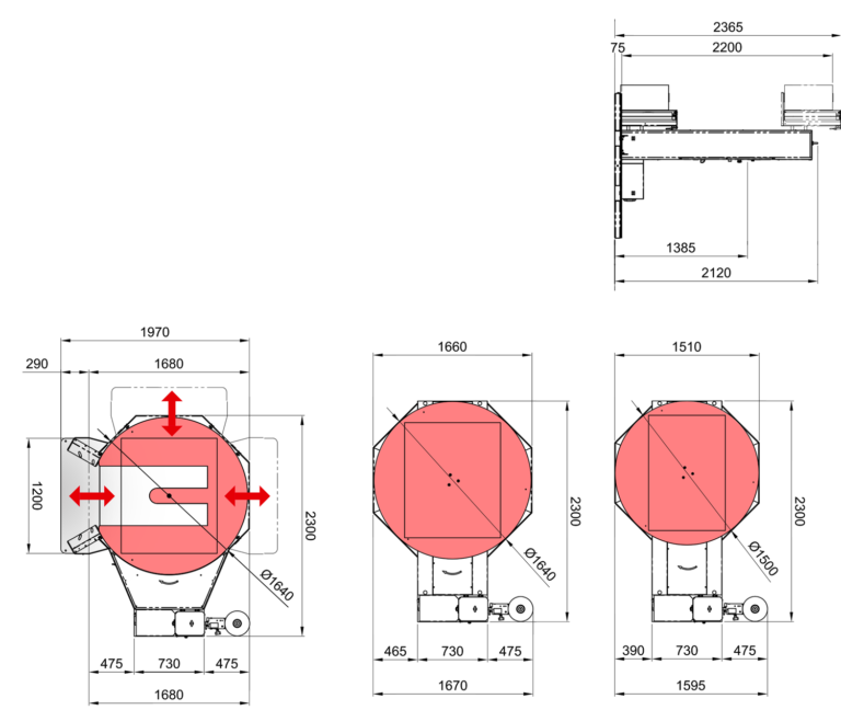 banderoleuse-plateaux-schema - Boucard Emballages