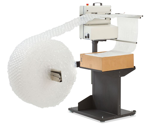 AirPouch-FastWrap-Clear-Bubble-Stand-Winder - Boucard Emballages