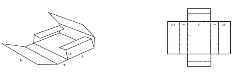 Etui en croix - 401 - Boucard Emballages